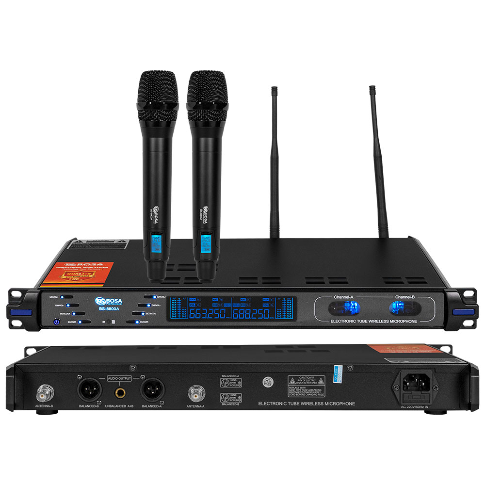 Micro không dây bosa BS-8800A micro bosa micro không dây